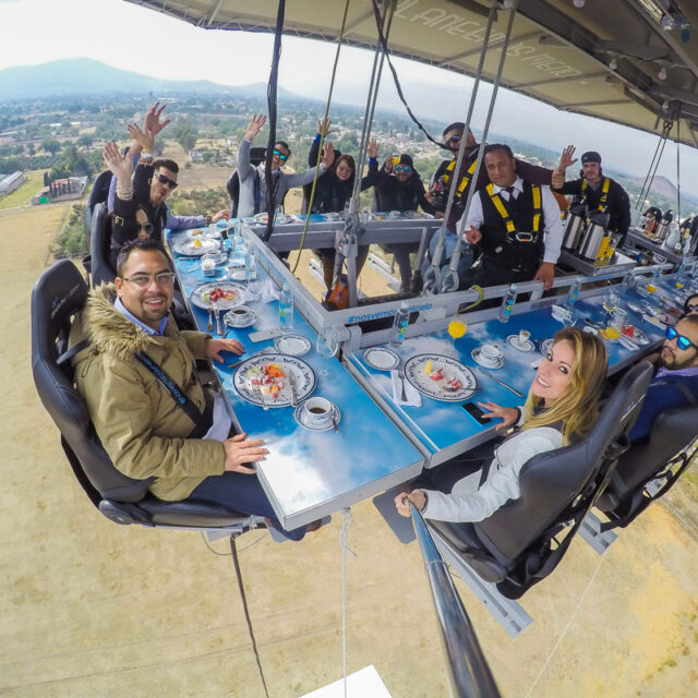 Dinner In The Sky Coming To The Riviera Maya January 10 - Cancun Sun