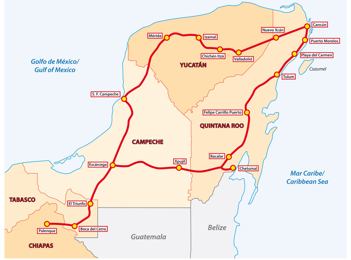 Maya Train Will Cost More For Cancun Tourists And Less For Locals ...