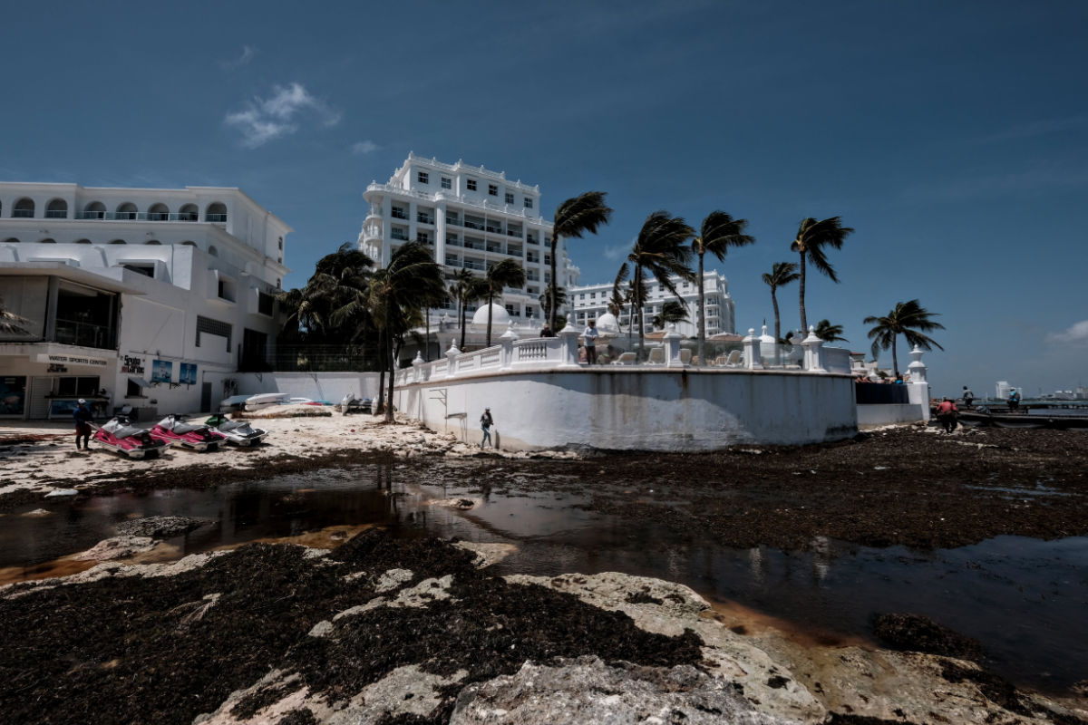 Cancun Sees Slight Downturn In Tourism Due To Hurricane And Sargassum ...