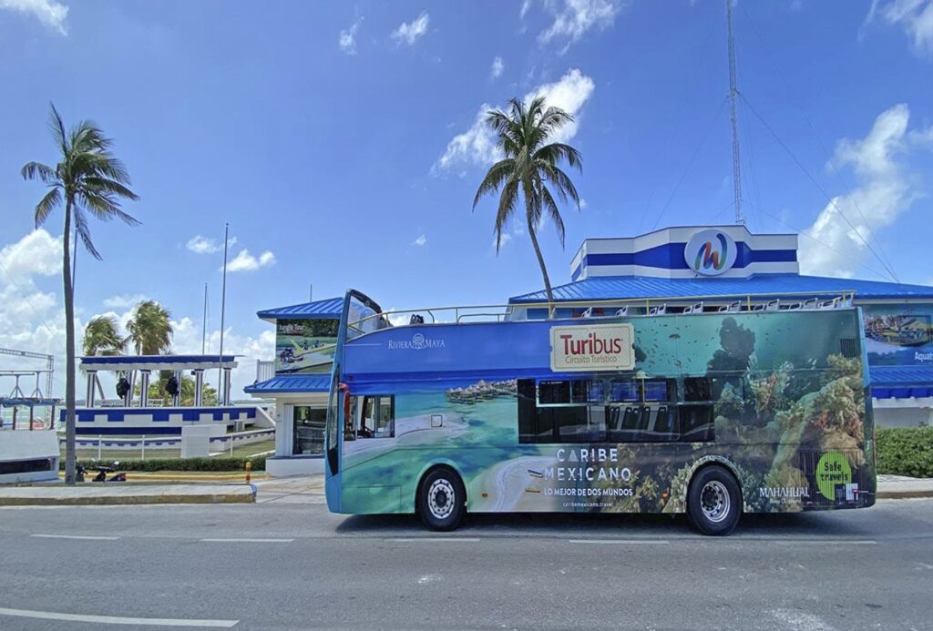 Cancun's New Hop-On Hop Off 'TuriBus' Gives Tourists Confidence To ...