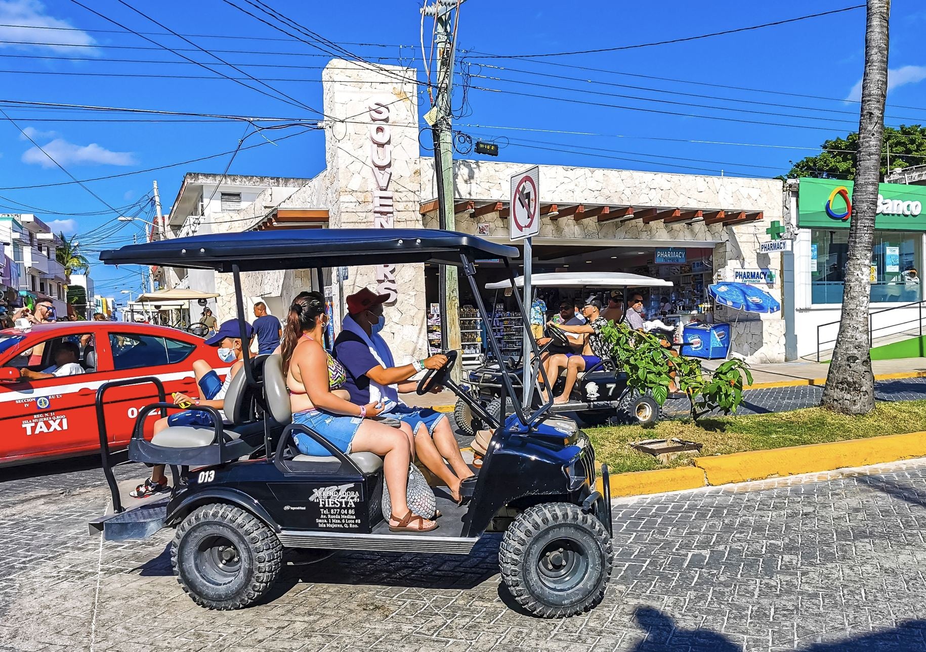 Best Golf Cart Rental Isla Mujeres